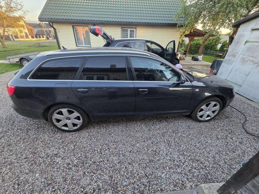 Black Audi A6 2005 in Marijampole, with an engine capacity of 2.70 L and mileage of 350 thousand km for 1999 €, photo 7 on AUTOMOTO.COM.LV
