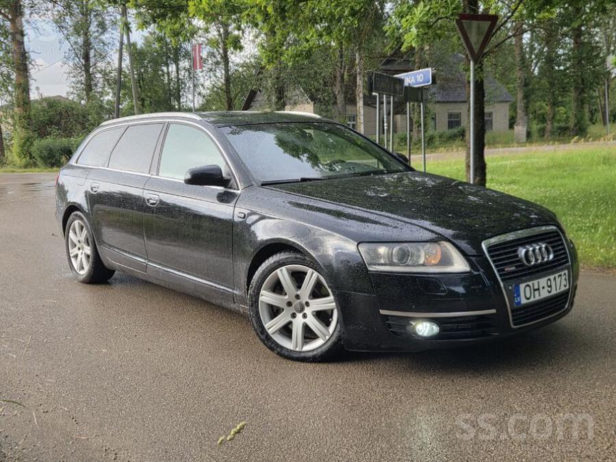 Black Audi A6 2005 in Rezekne, with an engine capacity of 2.70 L and mileage of 0 thousand km for 1850 €, photo 1 on AUTOMOTO.COM.LV