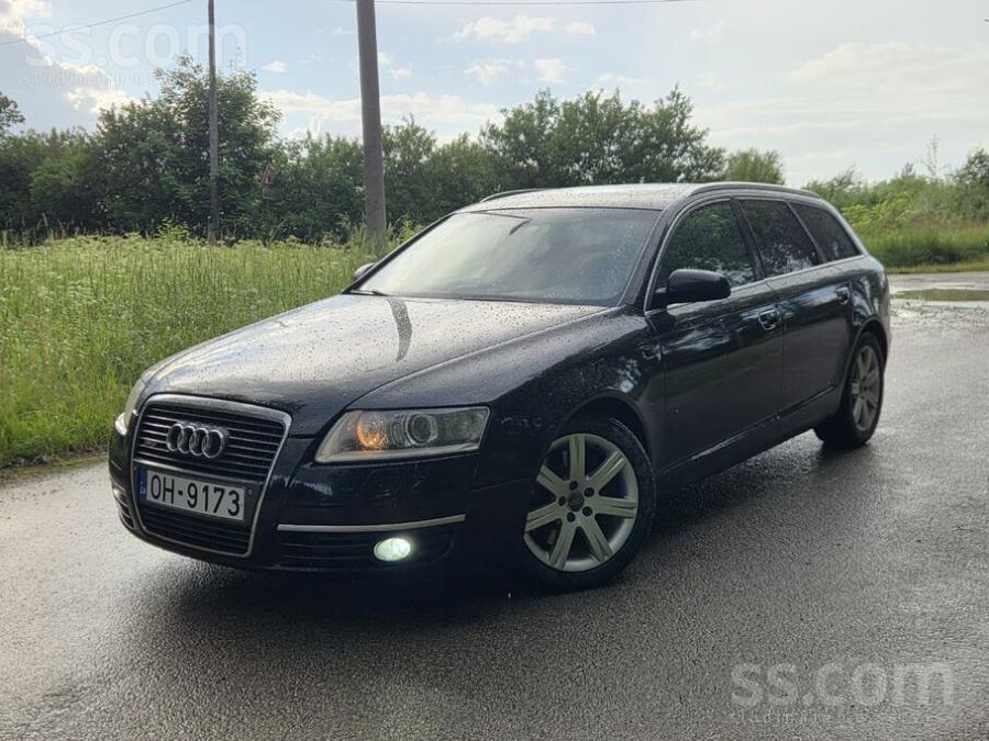 Black Audi A6 2005 in Rezekne, with an engine capacity of 2.70 L and mileage of 0 thousand km for 1850 €, photo 5 on AUTOMOTO.COM.LV