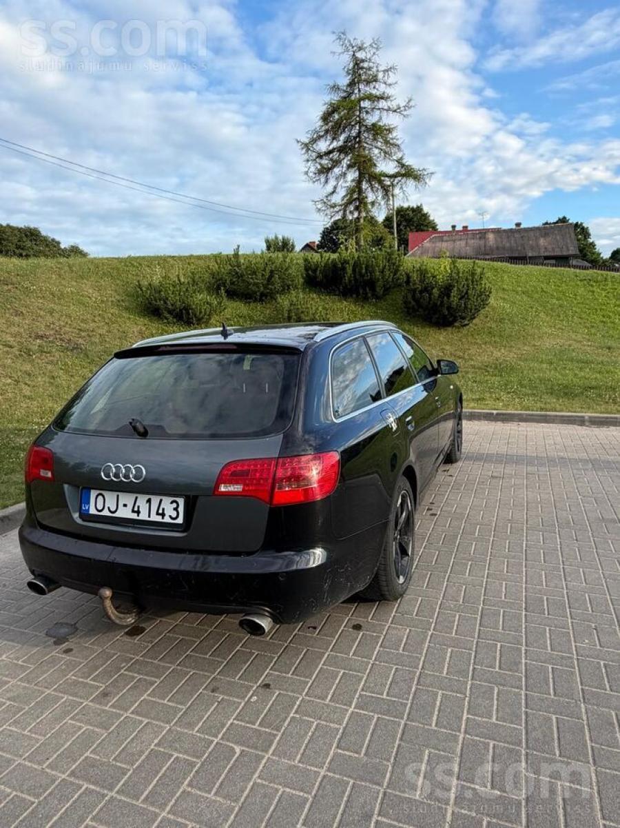 Black Audi A6 2005 in Rezekne, with an engine capacity of 3.00 L and mileage of 424 thousand km for 2500 €, photo 3 on AUTOMOTO.COM.LV