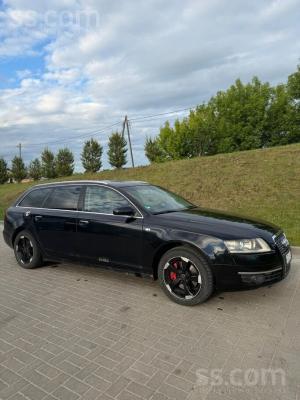 Black Audi A6 2005 in Rezekne, with an engine capacity of 3.00 L and mileage of 424 thousand km for 2500 €, photo 4 on AUTOMOTO.COM.LV