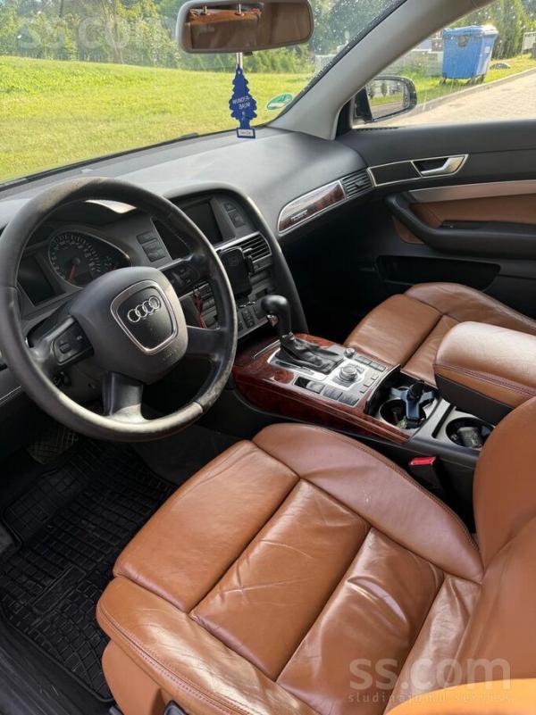 Melns Audi A6 2005 Rēzekne, ar dzinēja tilpumu 3.00 L un nobraukumu 424 tūkst. km par 2500 €, foto 6 vietnē AUTOMOTO.COM.LV