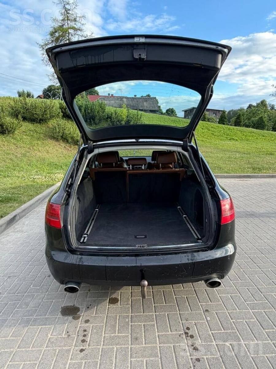 Black Audi A6 2005 in Rezekne, with an engine capacity of 3.00 L and mileage of 424 thousand km for 2500 €, photo 10 on AUTOMOTO.COM.LV