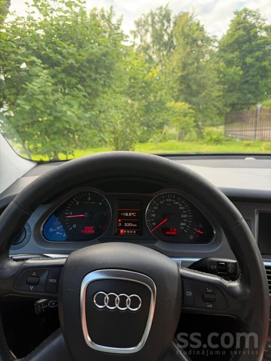 Black Audi A6 2005 in Rezekne, with an engine capacity of 3.00 L and mileage of 424 thousand km for 2500 €, photo 11 on AUTOMOTO.COM.LV