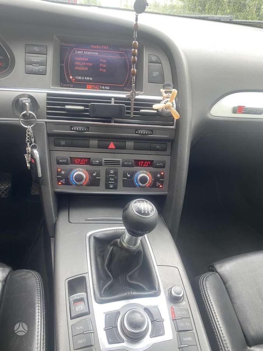 Melns Audi A6 2005 Viļņa, ar dzinēja tilpumu 0.00 L un nobraukumu 373 tūkst. km par 2800 €, foto 16 vietnē AUTOMOTO.COM.LV