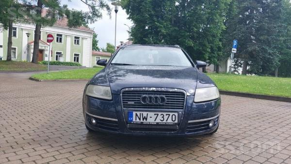 Melns Audi A6 2005 Alūksne, ar dzinēja tilpumu 3.00 L un nobraukumu 0 tūkst. km par 1900 €, foto 3 vietnē AUTOMOTO.COM.LV
