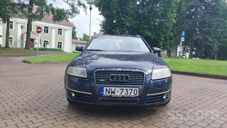 Black Audi A6 2005 in Aluksne, with an engine capacity of 3.00 L and mileage of 0 thousand km for 1900 €, photo 4 on AUTOMOTO.COM.LV