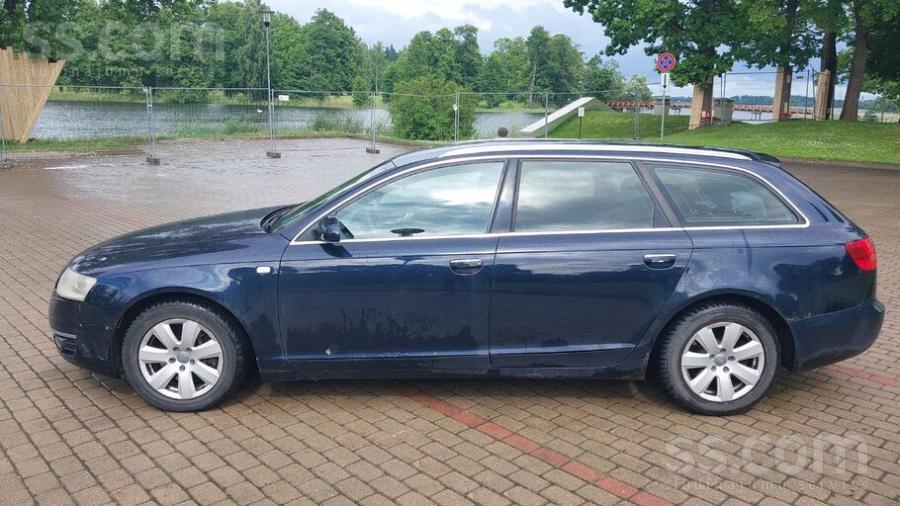 Black Audi A6 2005 in Aluksne, with an engine capacity of 3.00 L and mileage of 0 thousand km for 1900 €, photo 10 on AUTOMOTO.COM.LV
