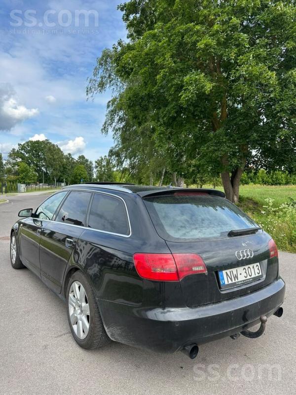 Black Audi A6 2005 in Jelgava, with an engine capacity of 3.00 L and mileage of 395 thousand km for 1450 €, photo 4 on AUTOMOTO.COM.LV