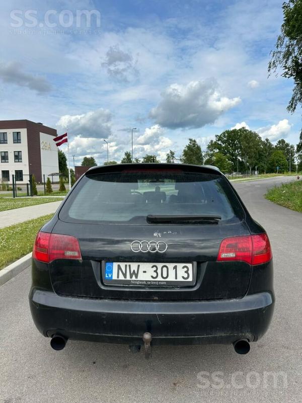 Black Audi A6 2005 in Jelgava, with an engine capacity of 3.00 L and mileage of 395 thousand km for 1450 €, photo 5 on AUTOMOTO.COM.LV