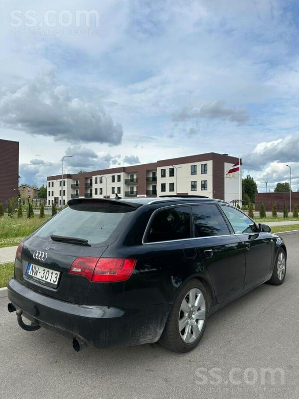 Black Audi A6 2005 in Jelgava, with an engine capacity of 3.00 L and mileage of 395 thousand km for 1450 €, photo 6 on AUTOMOTO.COM.LV