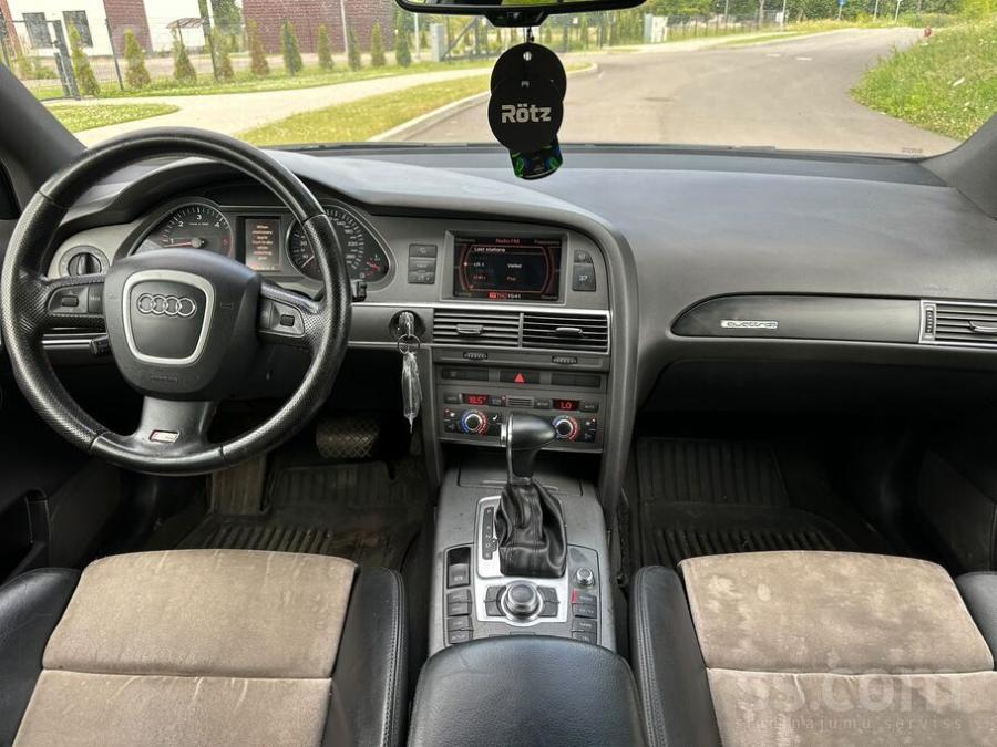 Черный Ауди А6 2005 в Елгава, объемом двигателя 3.00 л и пробегом 395 тыс. км за 1450 €, фото 12 на AUTOMOTO.COM.LV