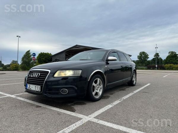 Black Audi A6 2005 in Ogre, with an engine capacity of 2.70 L and mileage of 405 thousand km for 1900 €, photo 1 on AUTOMOTO.COM.LV