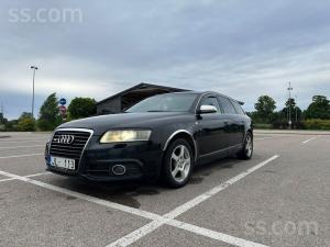 Melns Audi A6 2005 Ogre, ar dzinēja tilpumu 2.70 L un nobraukumu 405 tūkst. km par 1900 €, foto  vietnē AUTOMOTO.COM.LV