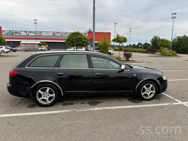 Black Audi A6 2005 in Ogre, with an engine capacity of 2.70 L and mileage of 405 thousand km for 1900 €, photo 5 on AUTOMOTO.COM.LV