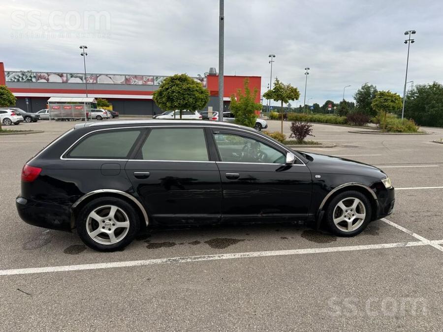Melns Audi A6 2005 Ogre, ar dzinēja tilpumu 2.70 L un nobraukumu 405 tūkst. km par 1900 €, foto 6 vietnē AUTOMOTO.COM.LV