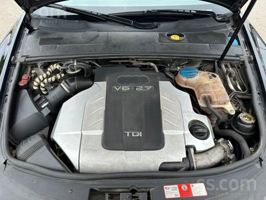 Melns Audi A6 2005 Ogre, ar dzinēja tilpumu 2.70 L un nobraukumu 405 tūkst. km par 1900 €, foto 8 vietnē AUTOMOTO.COM.LV