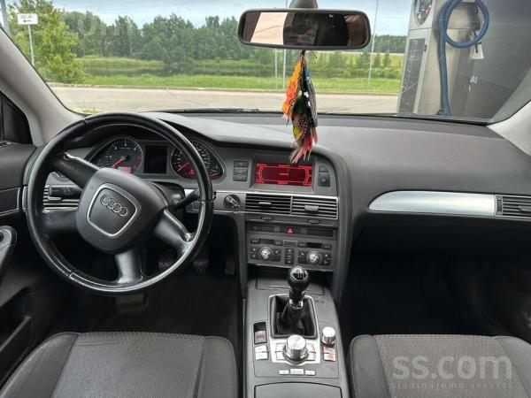 Black Audi A6 2005 in Ogre, with an engine capacity of 2.70 L and mileage of 405 thousand km for 1900 €, photo 8 on AUTOMOTO.COM.LV