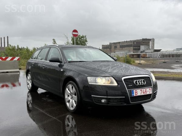 Black Audi A6 2005 in Liepaja, with an engine capacity of 3.00 L and mileage of 348 thousand km for 3900 €, photo 1 on AUTOMOTO.COM.LV