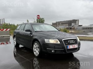 Black Audi A6 2005 in Liepaja, with an engine capacity of 3.00 L and mileage of 348 thousand km for 3900 €, photo  on AUTOMOTO.COM.LV