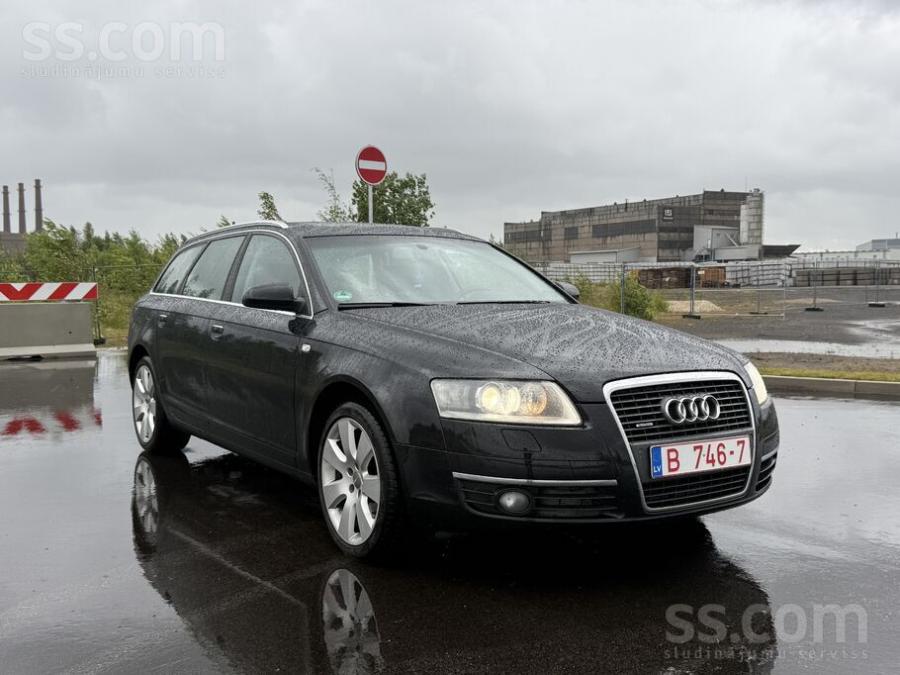 Melns Audi A6 2005 Liepāja, ar dzinēja tilpumu 3.00 L un nobraukumu 348 tūkst. km par 3900 €, foto 1 vietnē AUTOMOTO.COM.LV