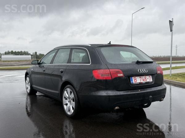 Black Audi A6 2005 in Liepaja, with an engine capacity of 3.00 L and mileage of 348 thousand km for 3900 €, photo 2 on AUTOMOTO.COM.LV