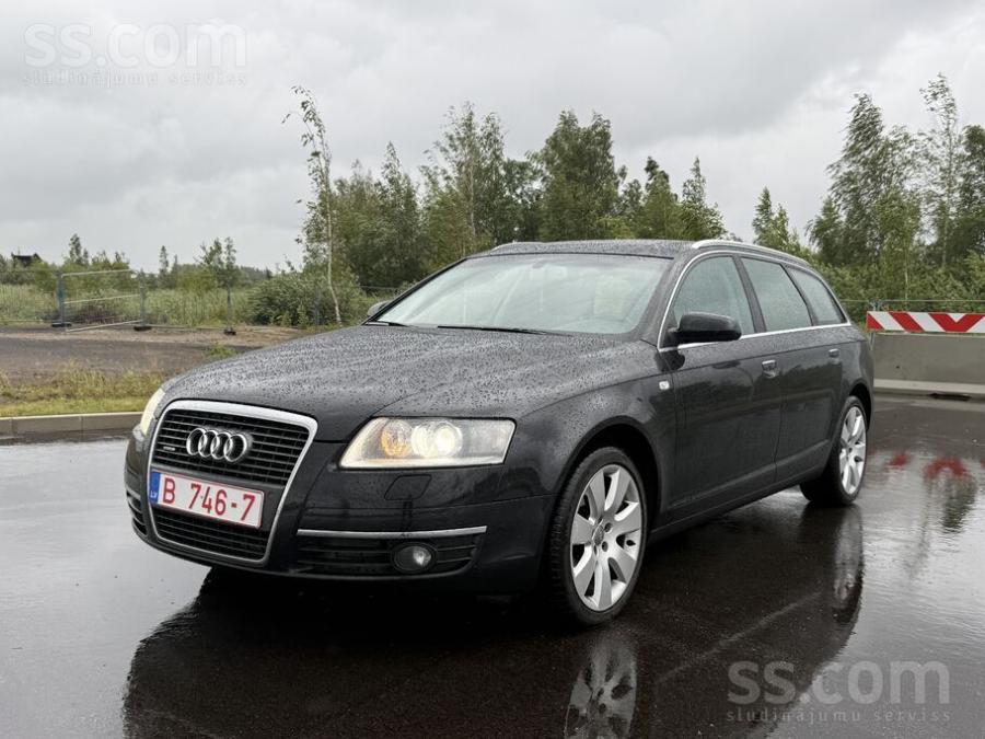 Melns Audi A6 2005 Liepāja, ar dzinēja tilpumu 3.00 L un nobraukumu 348 tūkst. km par 3900 €, foto 4 vietnē AUTOMOTO.COM.LV