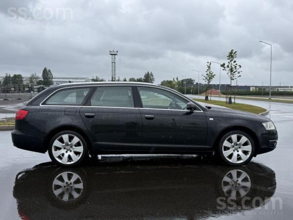 Black Audi A6 2005 in Liepaja, with an engine capacity of 3.00 L and mileage of 348 thousand km for 3900 €, photo 5 on AUTOMOTO.COM.LV