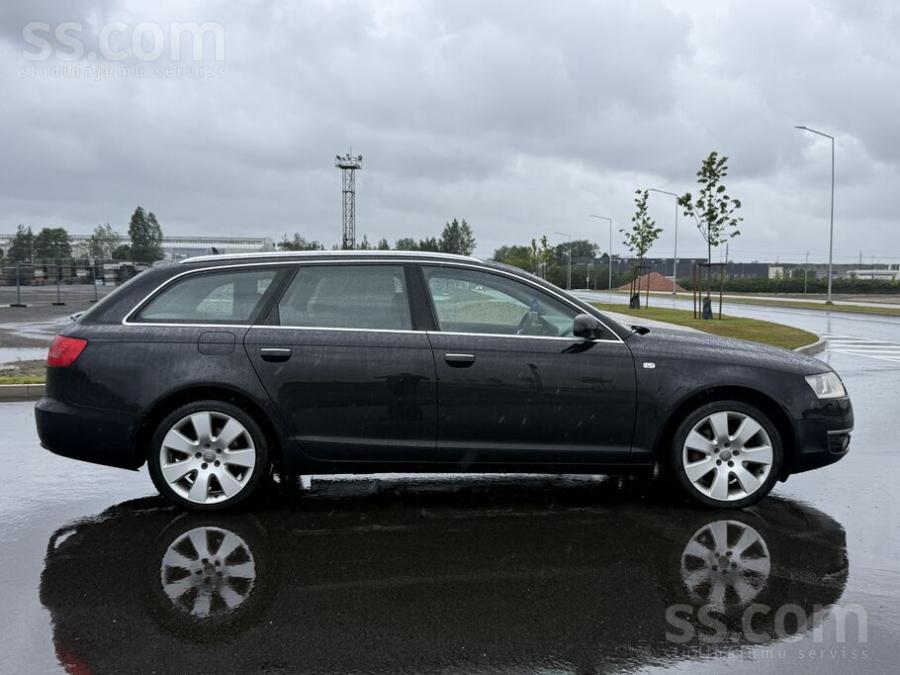 Melns Audi A6 2005 Liepāja, ar dzinēja tilpumu 3.00 L un nobraukumu 348 tūkst. km par 3900 €, foto 6 vietnē AUTOMOTO.COM.LV