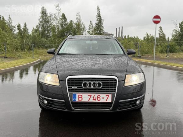 Black Audi A6 2005 in Liepaja, with an engine capacity of 3.00 L and mileage of 348 thousand km for 3900 €, photo 7 on AUTOMOTO.COM.LV