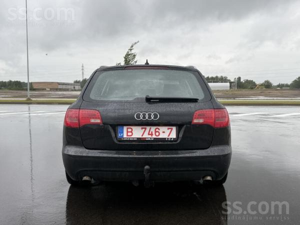 Black Audi A6 2005 in Liepaja, with an engine capacity of 3.00 L and mileage of 348 thousand km for 3900 €, photo 8 on AUTOMOTO.COM.LV