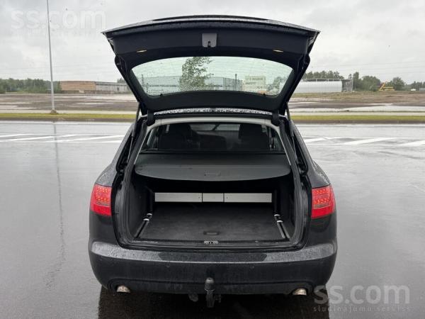 Black Audi A6 2005 in Liepaja, with an engine capacity of 3.00 L and mileage of 348 thousand km for 3900 €, photo 9 on AUTOMOTO.COM.LV