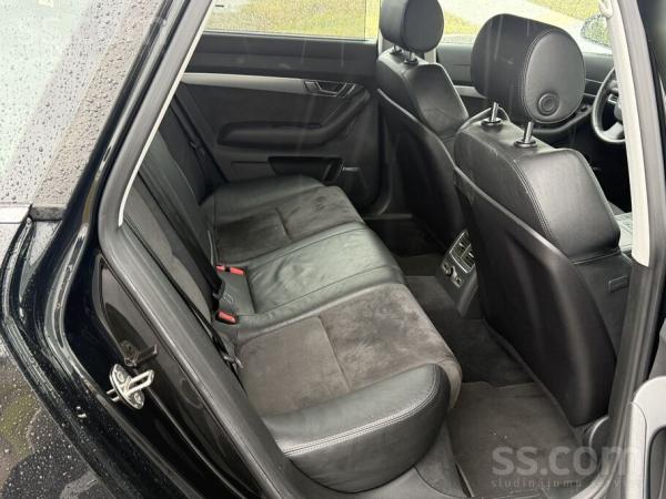Black Audi A6 2005 in Liepaja, with an engine capacity of 3.00 L and mileage of 348 thousand km for 3900 €, photo 10 on AUTOMOTO.COM.LV