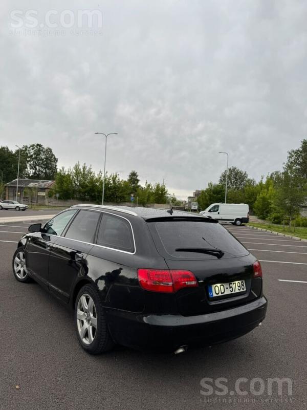 Black Audi A6 2005 in Jelgava, with an engine capacity of 3.00 L and mileage of 301 thousand km for 3400 €, photo 3 on AUTOMOTO.COM.LV