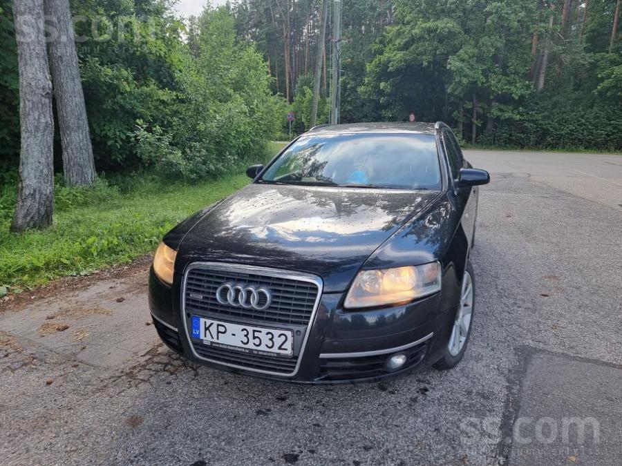 Melns Audi A6 2005 Rīga, ar dzinēja tilpumu 3.00 L un nobraukumu 387 tūkst. km par 3900 €, foto 1 vietnē AUTOMOTO.COM.LV