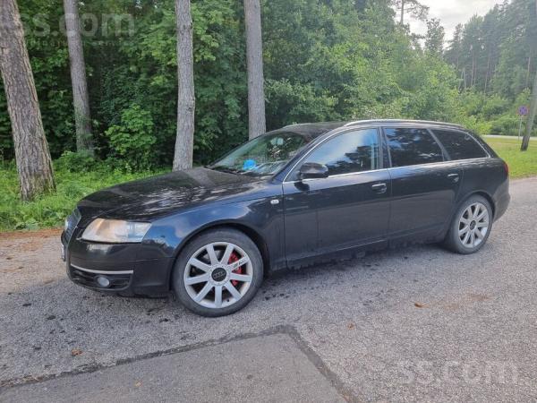 Melns Audi A6 2005 Rīga, ar dzinēja tilpumu 3.00 L un nobraukumu 387 tūkst. km par 3900 €, foto 2 vietnē AUTOMOTO.COM.LV