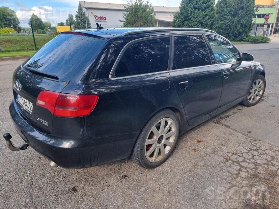 Melns Audi A6 2005 Rīga, ar dzinēja tilpumu 3.00 L un nobraukumu 387 tūkst. km par 3900 €, foto 4 vietnē AUTOMOTO.COM.LV