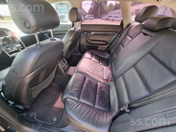 Melns Audi A6 2005 Rīga, ar dzinēja tilpumu 3.00 L un nobraukumu 387 tūkst. km par 3900 €, foto 7 vietnē AUTOMOTO.COM.LV