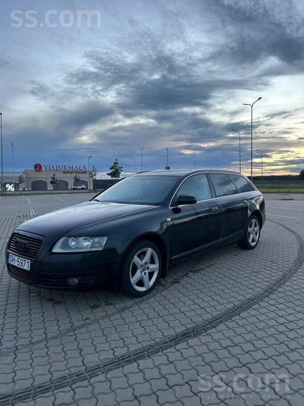 Black Audi A6 2005 in Riga, with an engine capacity of 2.00 L and mileage of 405 thousand km for 2800 €, photo 2 on AUTOMOTO.COM.LV