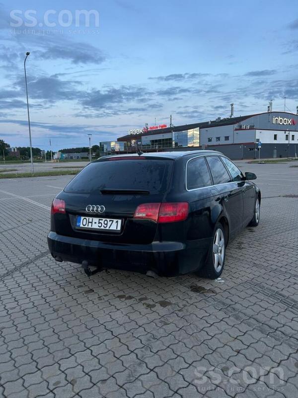 Black Audi A6 2005 in Riga, with an engine capacity of 2.00 L and mileage of 405 thousand km for 2800 €, photo 3 on AUTOMOTO.COM.LV