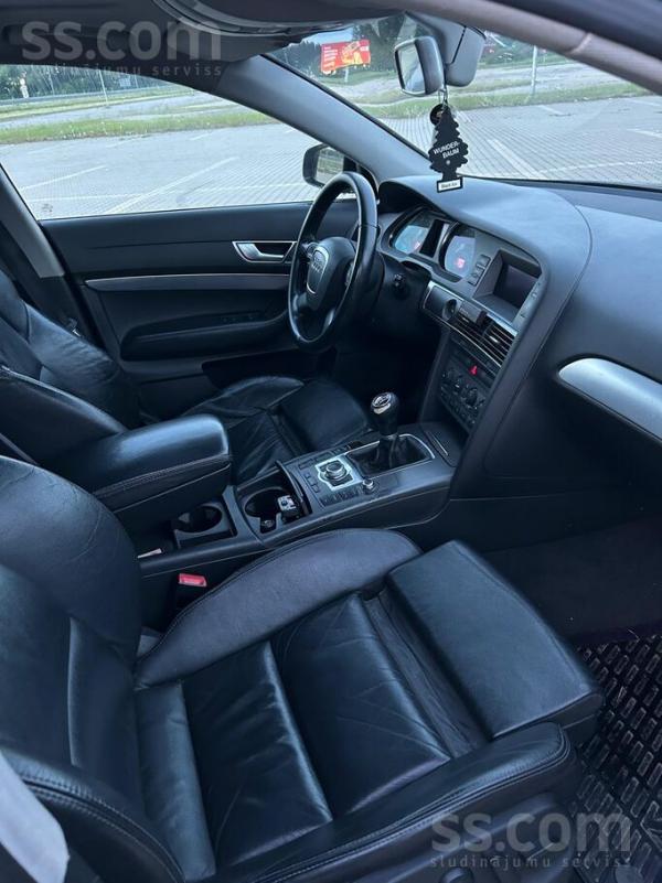 Black Audi A6 2005 in Riga, with an engine capacity of 2.00 L and mileage of 405 thousand km for 2800 €, photo 5 on AUTOMOTO.COM.LV