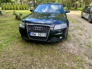 Melns Audi A6 2005 Rīga, ar dzinēja tilpumu 3.00 L un nobraukumu 413 tūkst. km par 1450 €, foto  vietnē AUTOMOTO.COM.LV