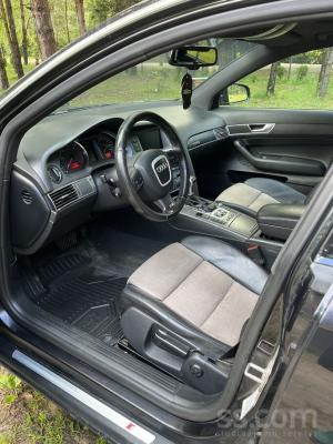 Melns Audi A6 2005 Rīga, ar dzinēja tilpumu 3.00 L un nobraukumu 413 tūkst. km par 1450 €, foto 9 vietnē AUTOMOTO.COM.LV