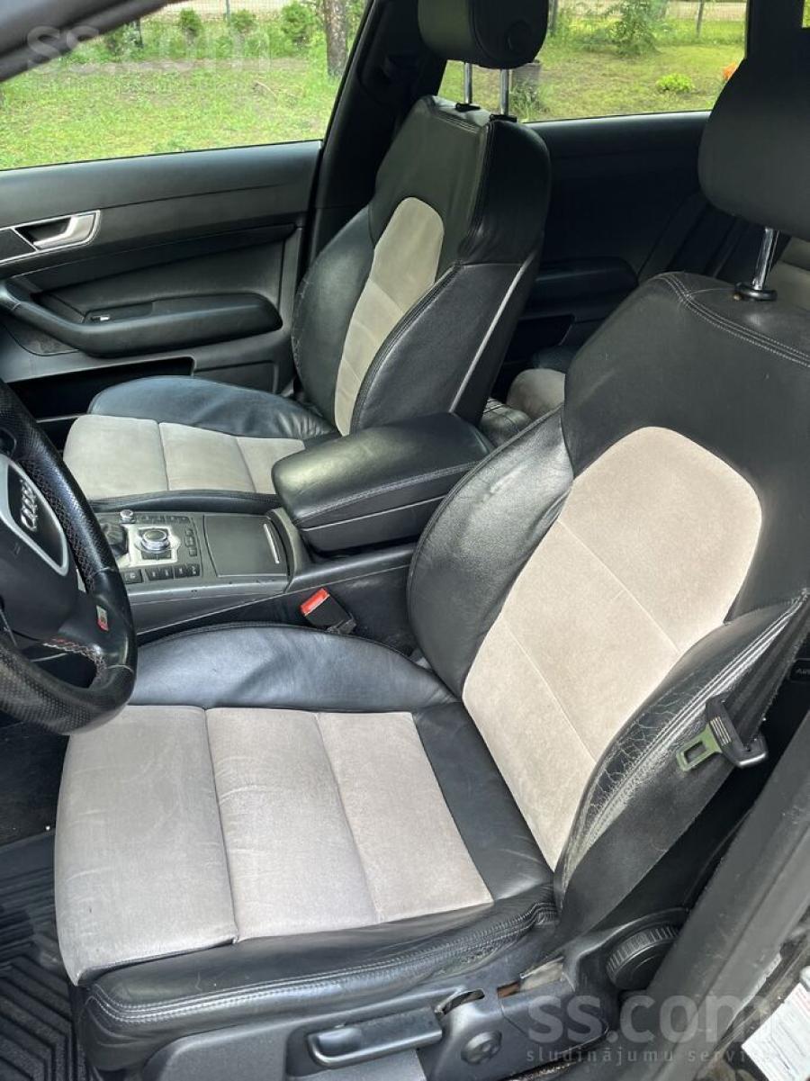 Melns Audi A6 2005 Rīga, ar dzinēja tilpumu 3.00 L un nobraukumu 413 tūkst. km par 1450 €, foto 10 vietnē AUTOMOTO.COM.LV