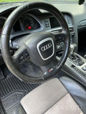 Melns Audi A6 2005 Rīga, ar dzinēja tilpumu 3.00 L un nobraukumu 413 tūkst. km par 1450 €, foto 12 vietnē AUTOMOTO.COM.LV