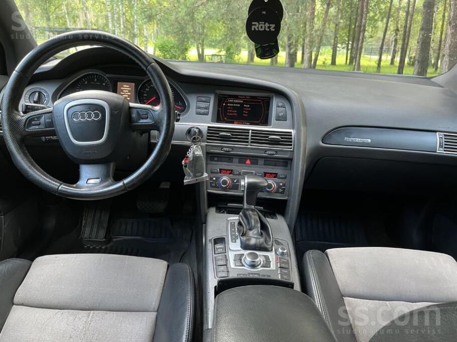 Melns Audi A6 2005 Rīga, ar dzinēja tilpumu 3.00 L un nobraukumu 413 tūkst. km par 1450 €, foto 15 vietnē AUTOMOTO.COM.LV
