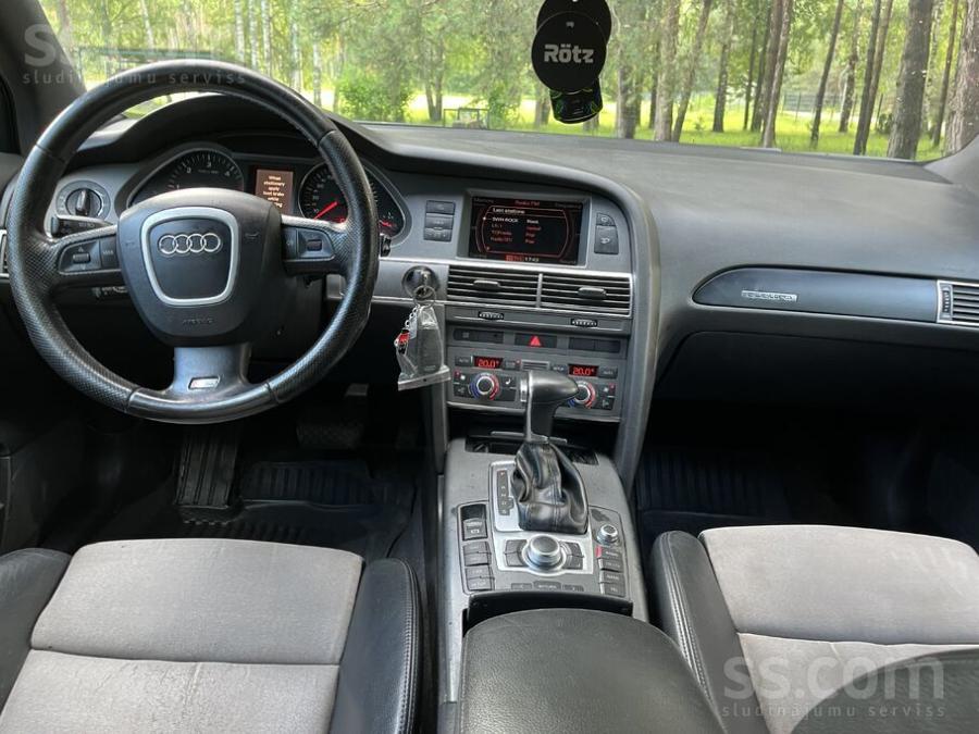 Melns Audi A6 2005 Rīga, ar dzinēja tilpumu 3.00 L un nobraukumu 413 tūkst. km par 1450 €, foto 14 vietnē AUTOMOTO.COM.LV
