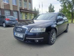 Черный Ауди А6 2005 в Тельшяй, объемом двигателя 2.00 л и пробегом 340 тыс. км за 1850 €, фото 6 на AUTOMOTO.COM.LV