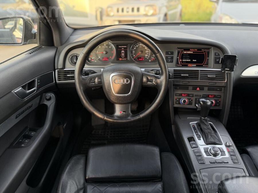 Black Audi A6 2005 in Ogre, with an engine capacity of 3.00 L and mileage of 340 thousand km for 4800 €, photo 13 on AUTOMOTO.COM.LV
