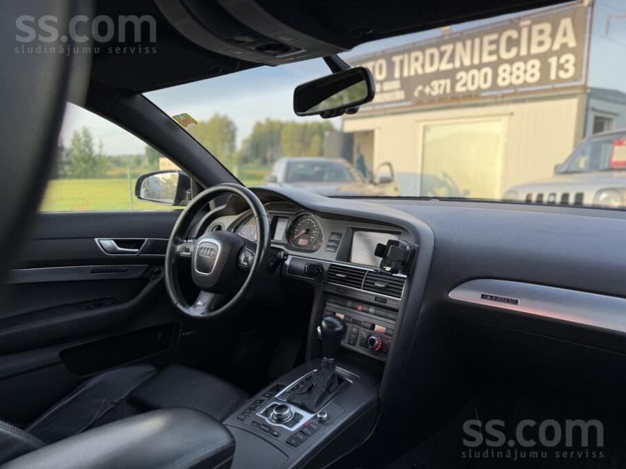 Black Audi A6 2005 in Ogre, with an engine capacity of 3.00 L and mileage of 340 thousand km for 4800 €, photo 16 on AUTOMOTO.COM.LV